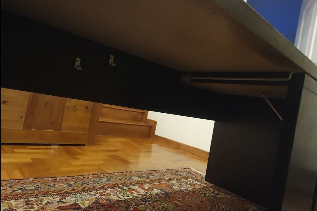 IKEA MALM Desk with pull out panel, Furniture & Home Living, Furniture ...