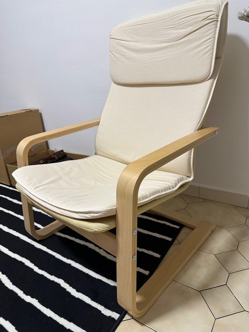 Ikea rocking chair, Furniture & Home Living, Furniture, Chairs on Carousell