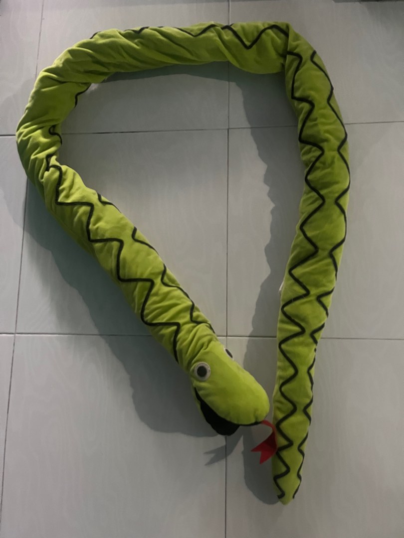 Ikea snake plush toy, Hobbies & Toys, Toys & Games on Carousell