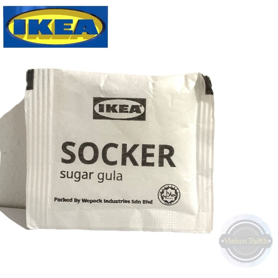 IKEA SUGAR SACHET 4g [1PC], Food & Drinks, Beverages on Carousell