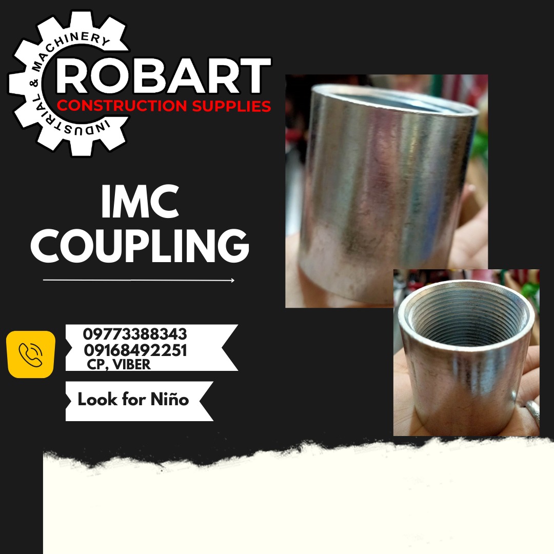 IMC COUPLING, Commercial & Industrial, Construction Tools & Equipment on Carousell