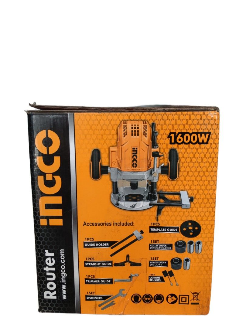 Ingco Electric Router, Commercial & Industrial, Construction Tools ...