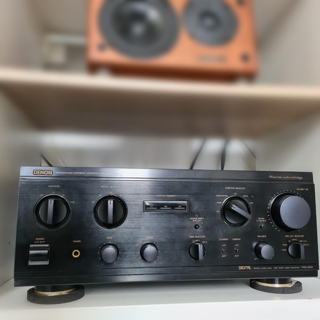 Integrated Amplifier. DENON PMA-890D, Audio, Soundbars, Speakers ...
