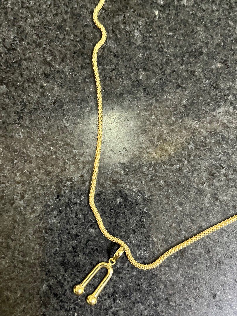 Japan gold k18 bombata necklace, Women's Fashion, Jewelry & Organizers, Necklaces on Carousell