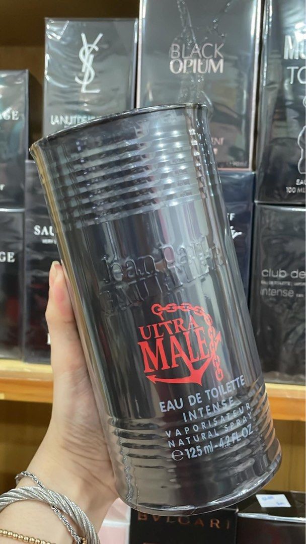 Jean Paul Gaultier Ultra Male Edt Intense 125ml, Beauty & Personal Care ...