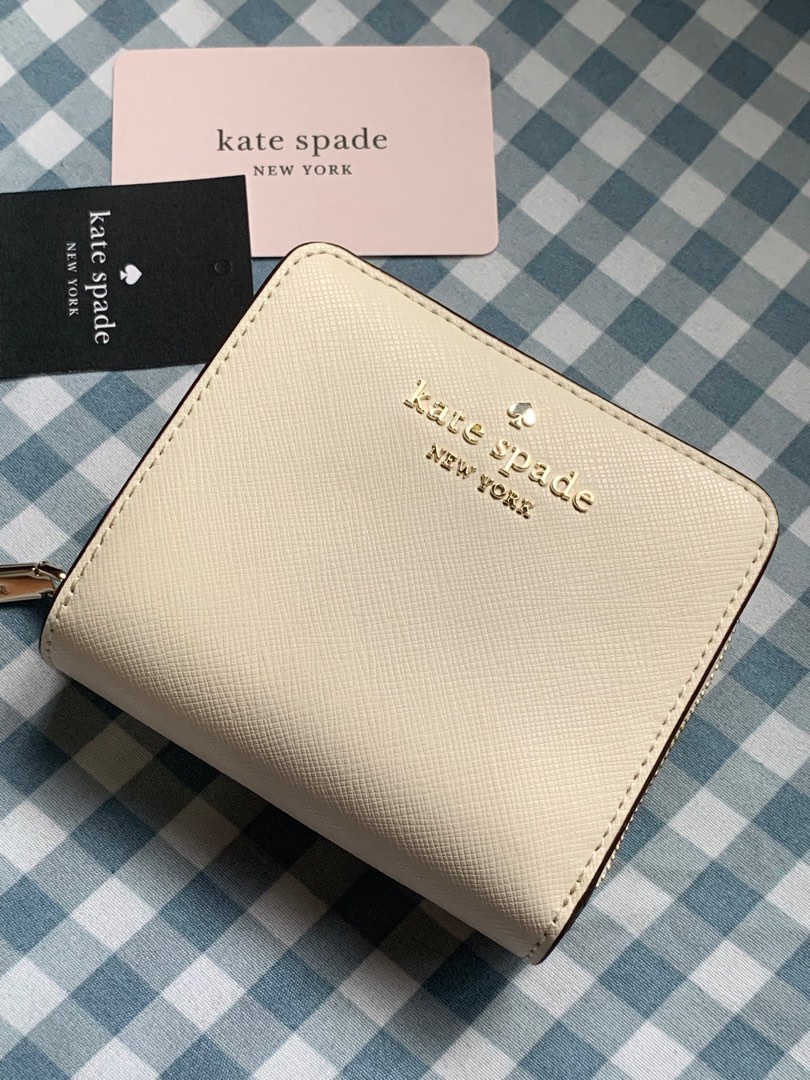 Kate Spade Staci Saffiano Small Wallet, Women's Fashion, Bags & Wallets ...
