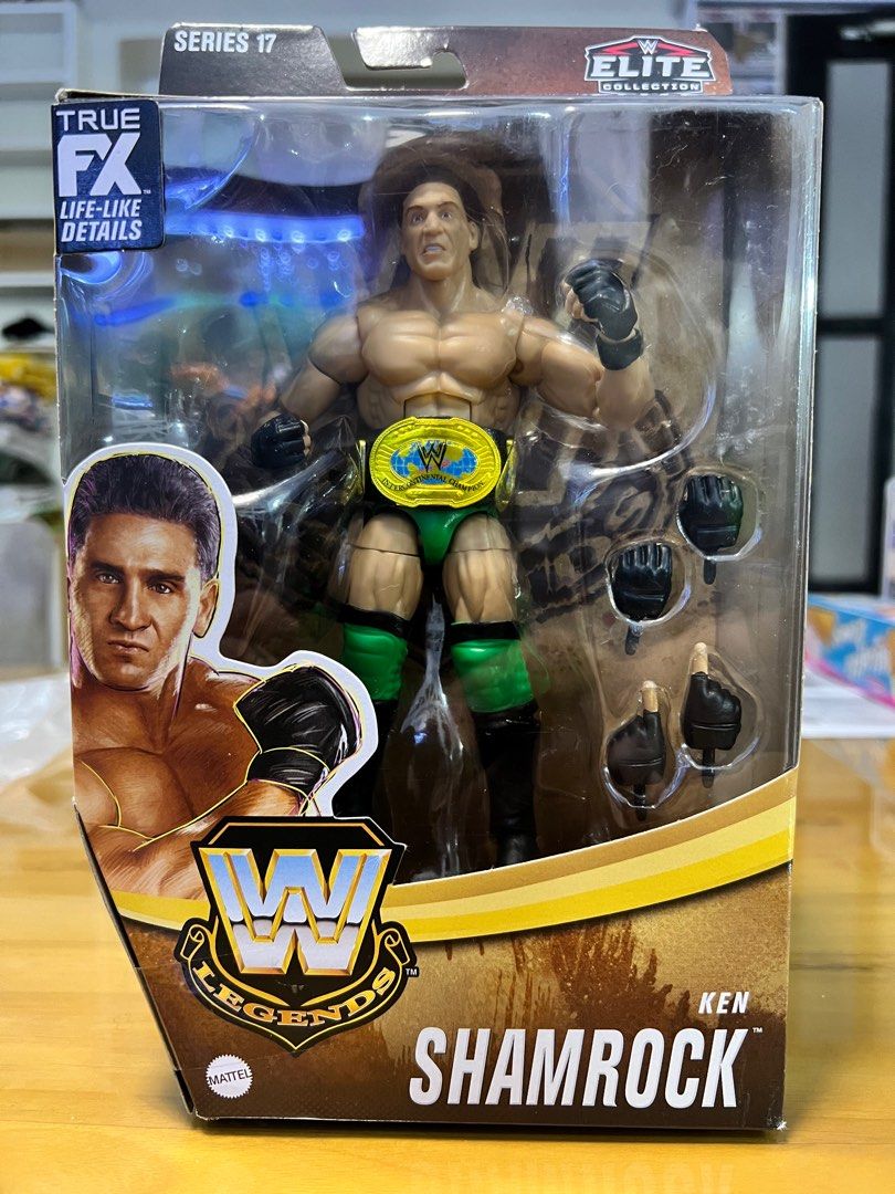 Ken Shamrock, Elite Legends Series 17: Common Version, Hobbies & Toys ...
