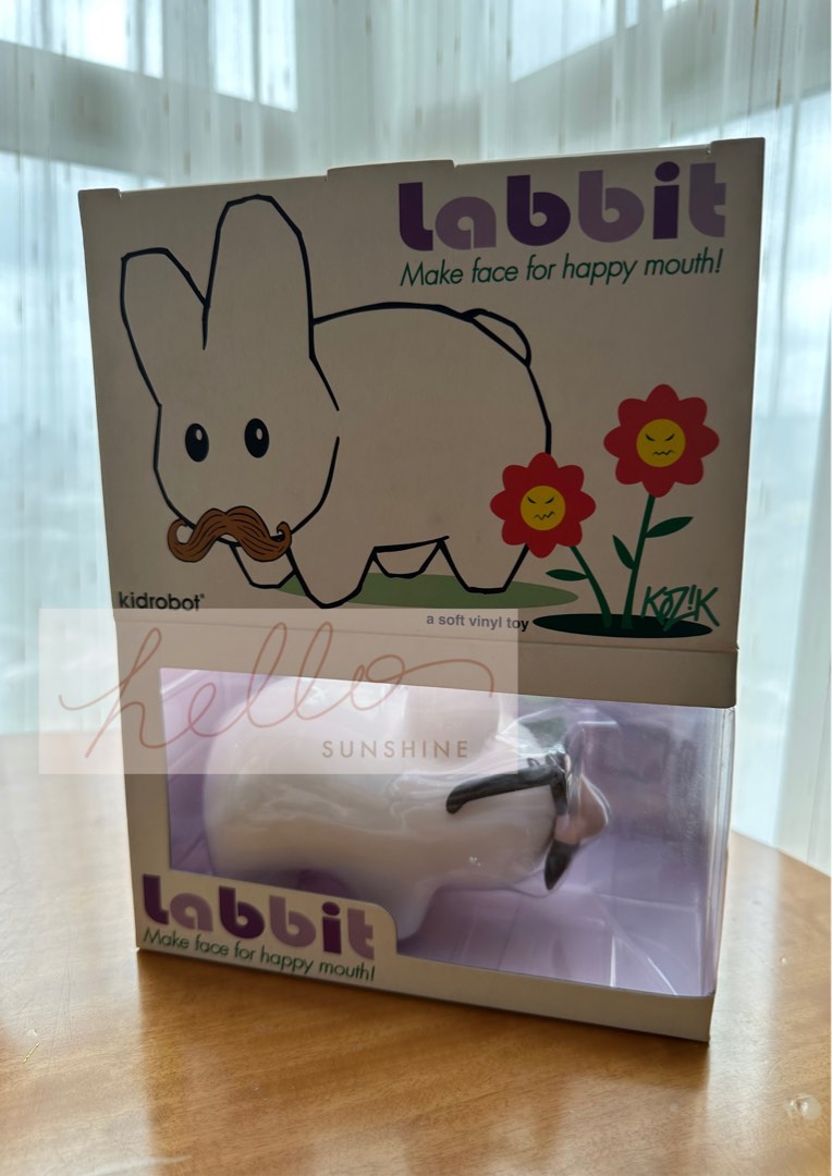 Kidrobot Labbit Frank Kozik 5" (Make Face For Happy Mouth), Toys ...