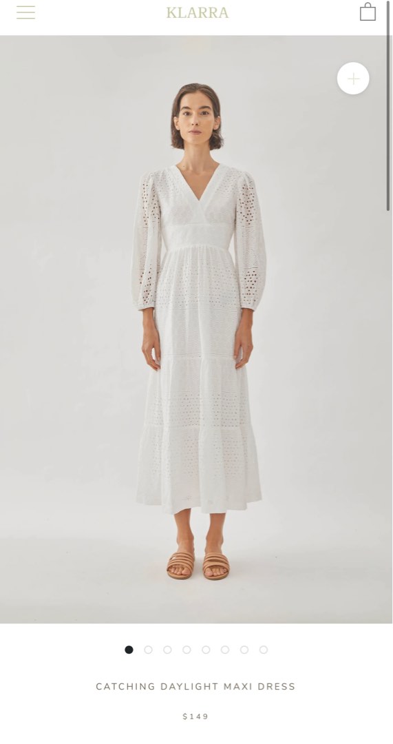 Klarra Catching Daylight Maxi Dress, Women's Fashion, Dresses & Sets ...