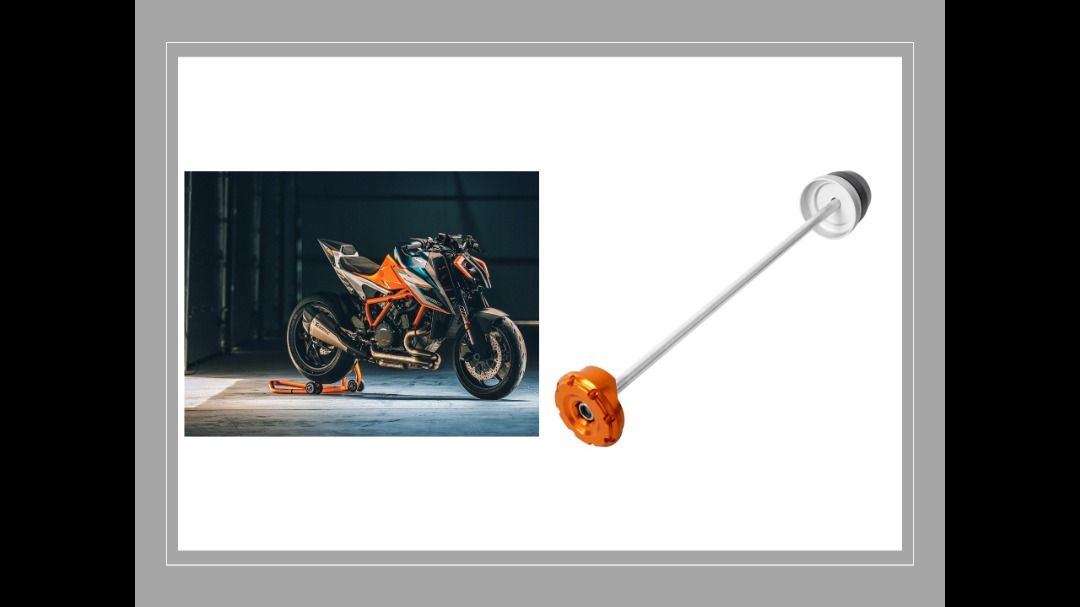 KTM 1290 Super Duke R RR GT Rear Axle Sliders Wheel Protection ...