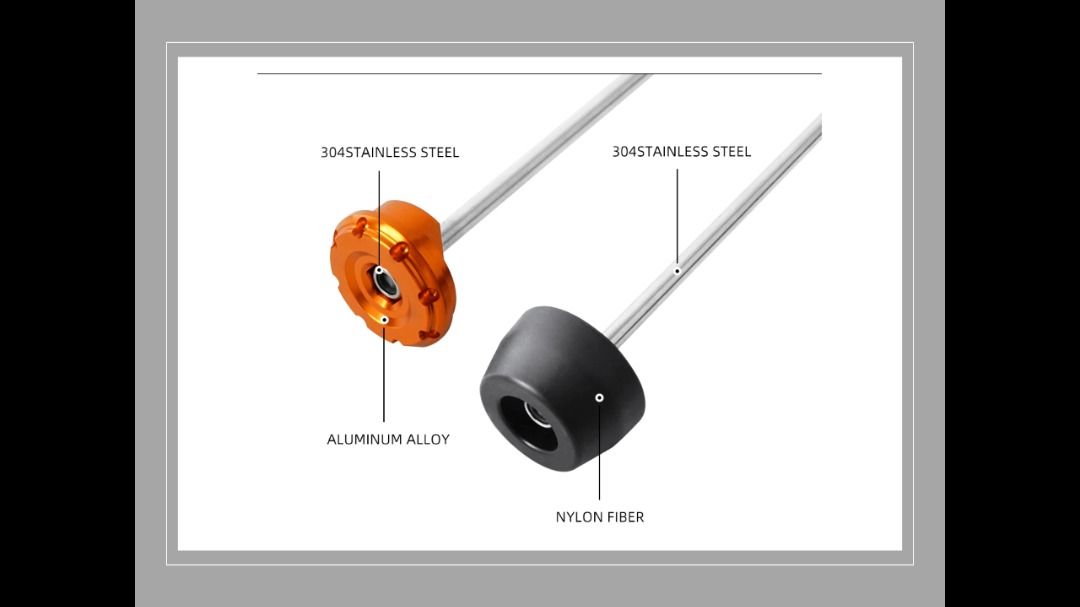 KTM 1290 Super Duke R RR GT Rear Axle Sliders Wheel Protection ...