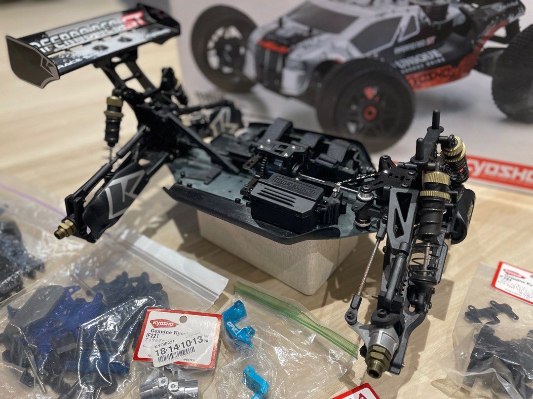 Kyosho Inferno Neo ST 1/8 scale converted to electric, Hobbies & Toys ...
