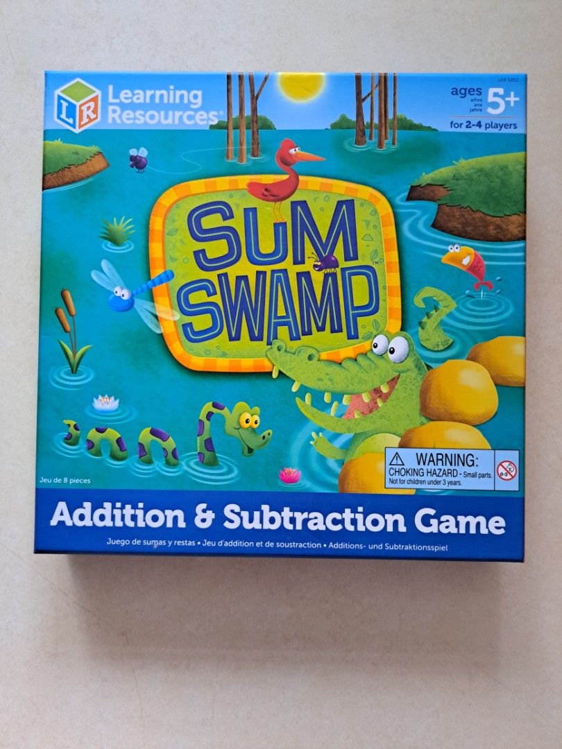 Learning Resource Sum Swamp Addition Subtraction, Hobbies & Toys, Toys & Games on Carousell
