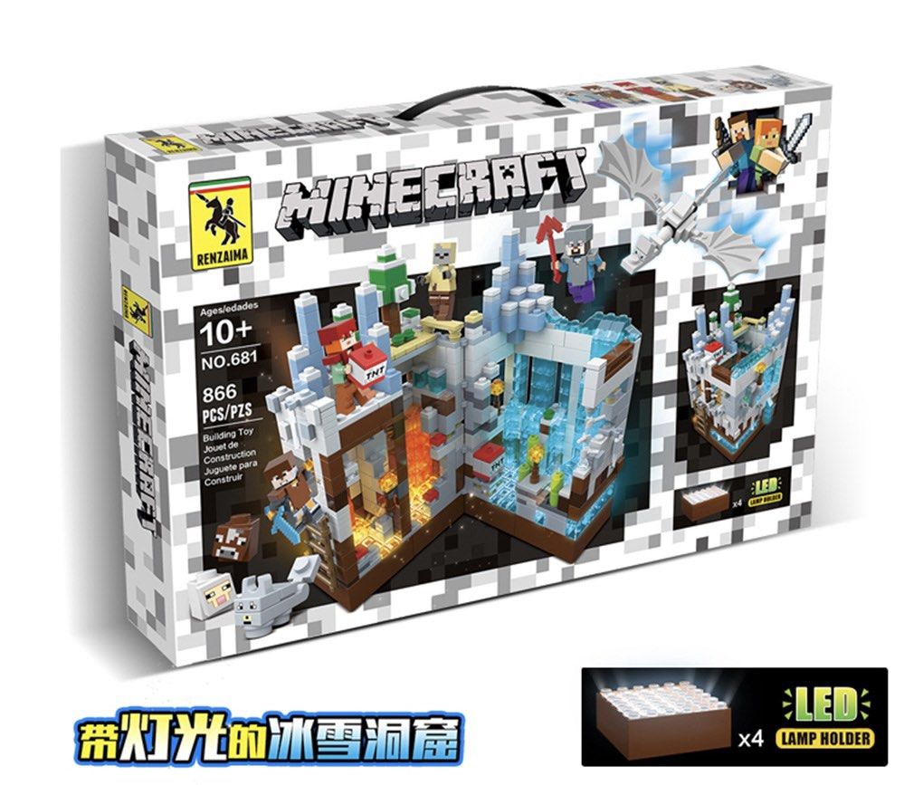 Lego Minecraft Building Blocks Play set for Adult Kids Children Family ...