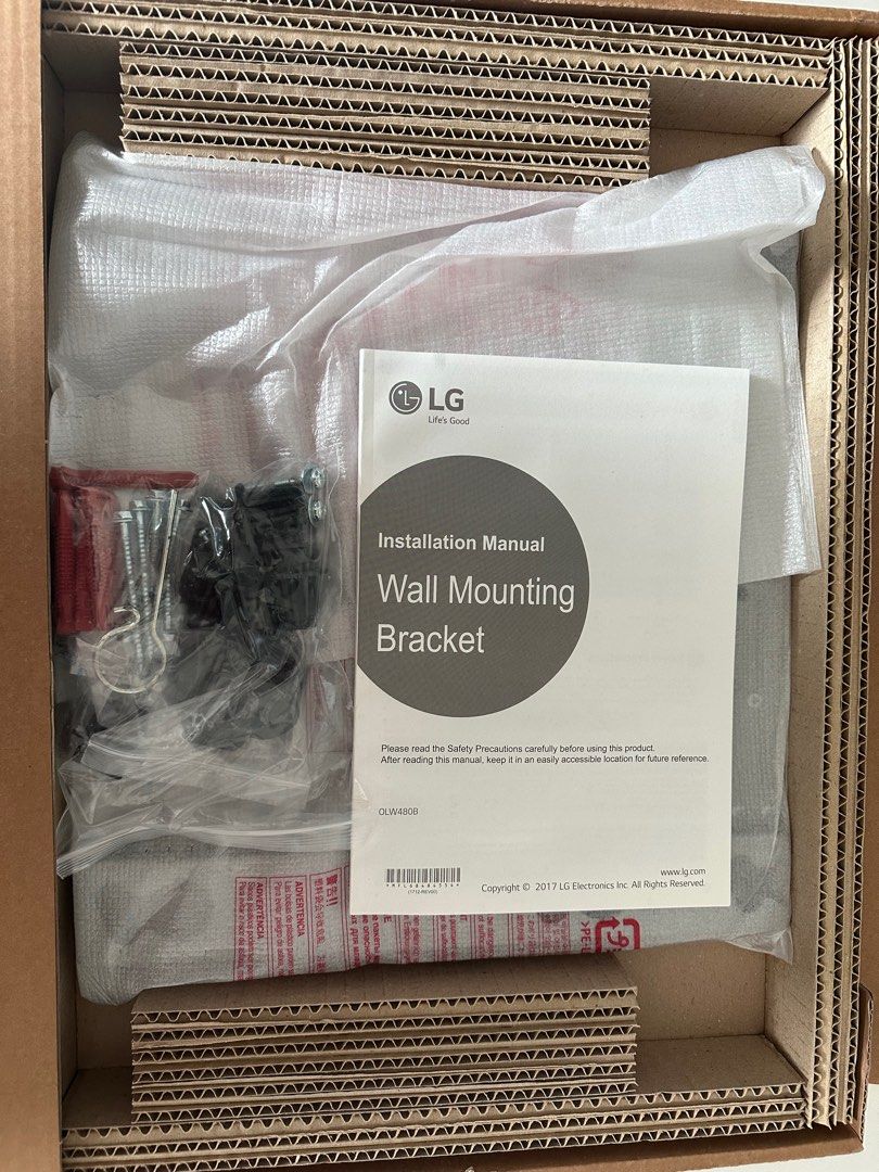 LG TV Wall Mount, TV & Home Appliances, TV & Entertainment, TV Parts ...