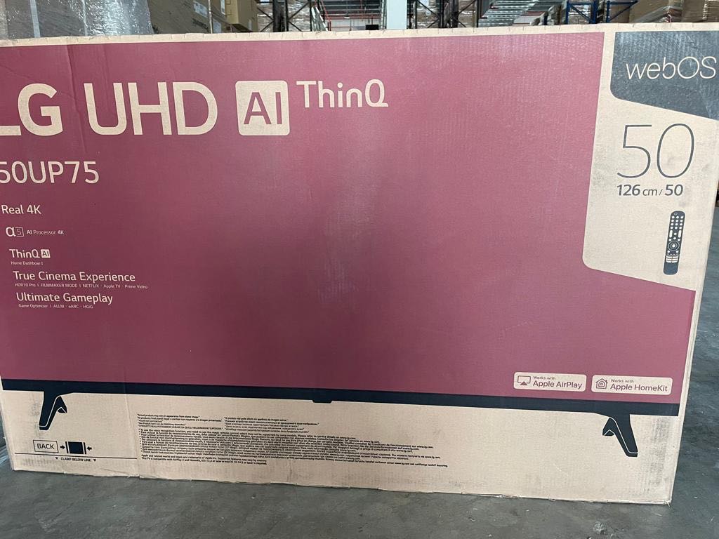LG UHD 50UP7550, TV & Home Appliances, TV & Entertainment, TV on Carousell