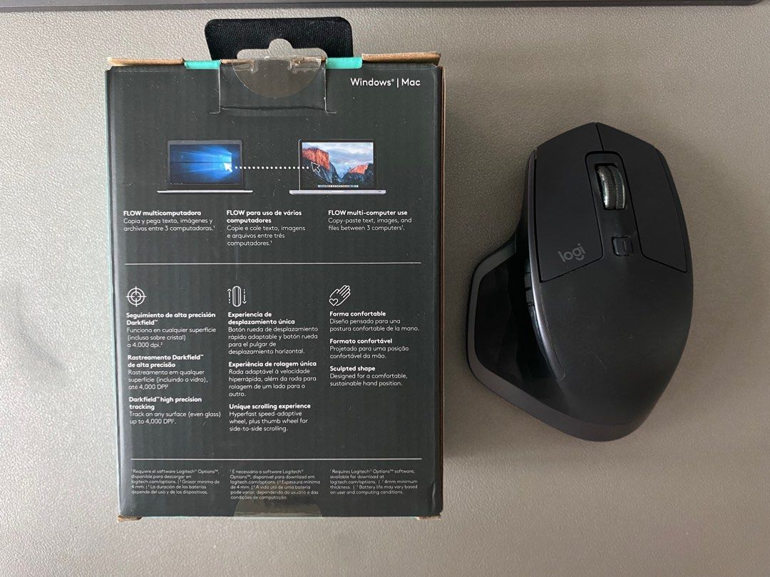 Logitech MX Master 2 Mouse, Computers & Tech, Parts & Accessories ...