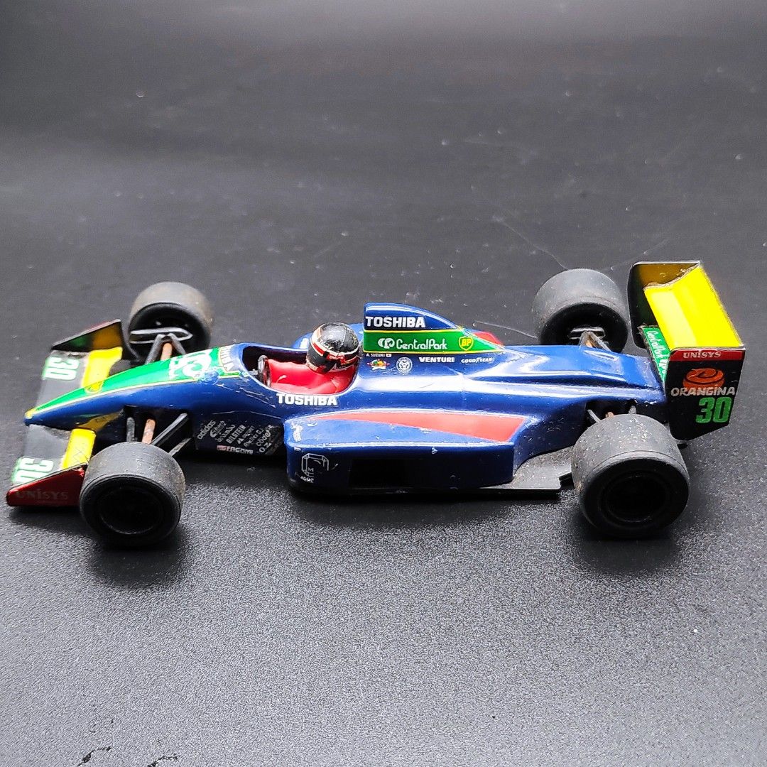 Lola LC91 1991 aguri suzuki F1 model car, Hobbies & Toys, Toys & Games ...