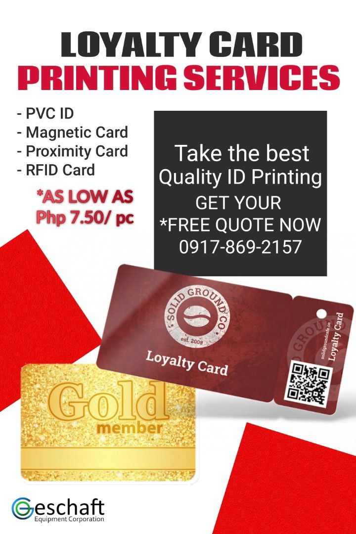 LOYALTY ID CARD PRINTING SERVICES, Computers & Tech, Printers, Scanners ...