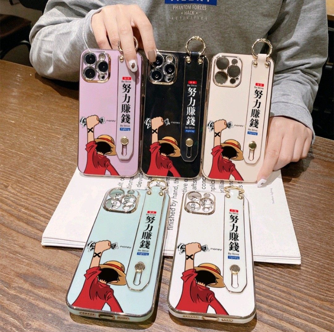 Luffy Wrist Strap Phone Case Huawei Nova 3i 5T 7 SE P20 P30 Lite P40 ...