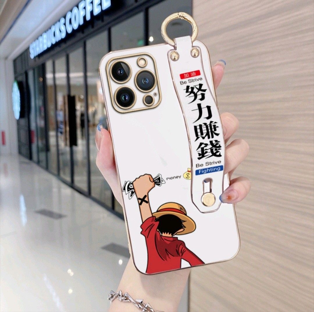Luffy Wrist Strap Phone Case Huawei Nova 3i 5T 7 SE P20 P30 Lite P40 ...