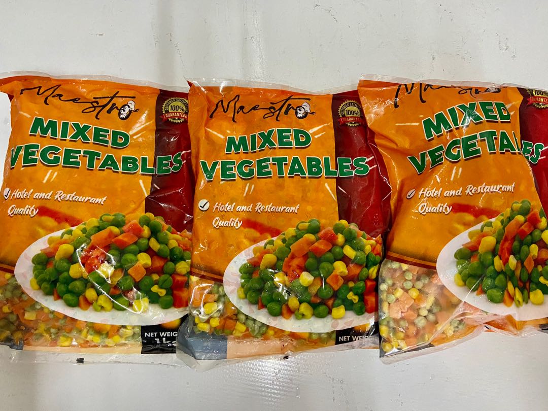 MAESTRO MIXED VEGETABLES, Food & Drinks, Chilled & Frozen Food on Carousell