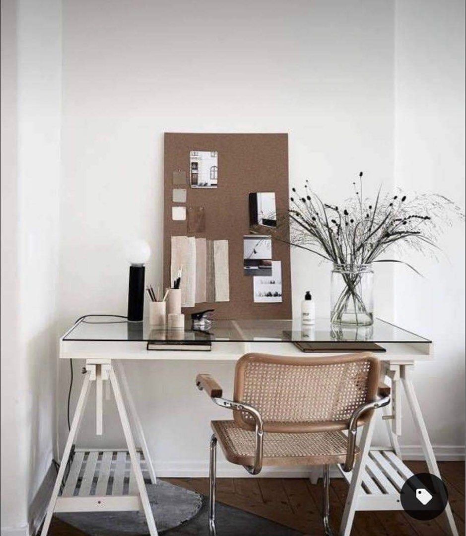 MAGIKER Adjustable IKEA Desk, Furniture & Home Living, Office Furniture ...