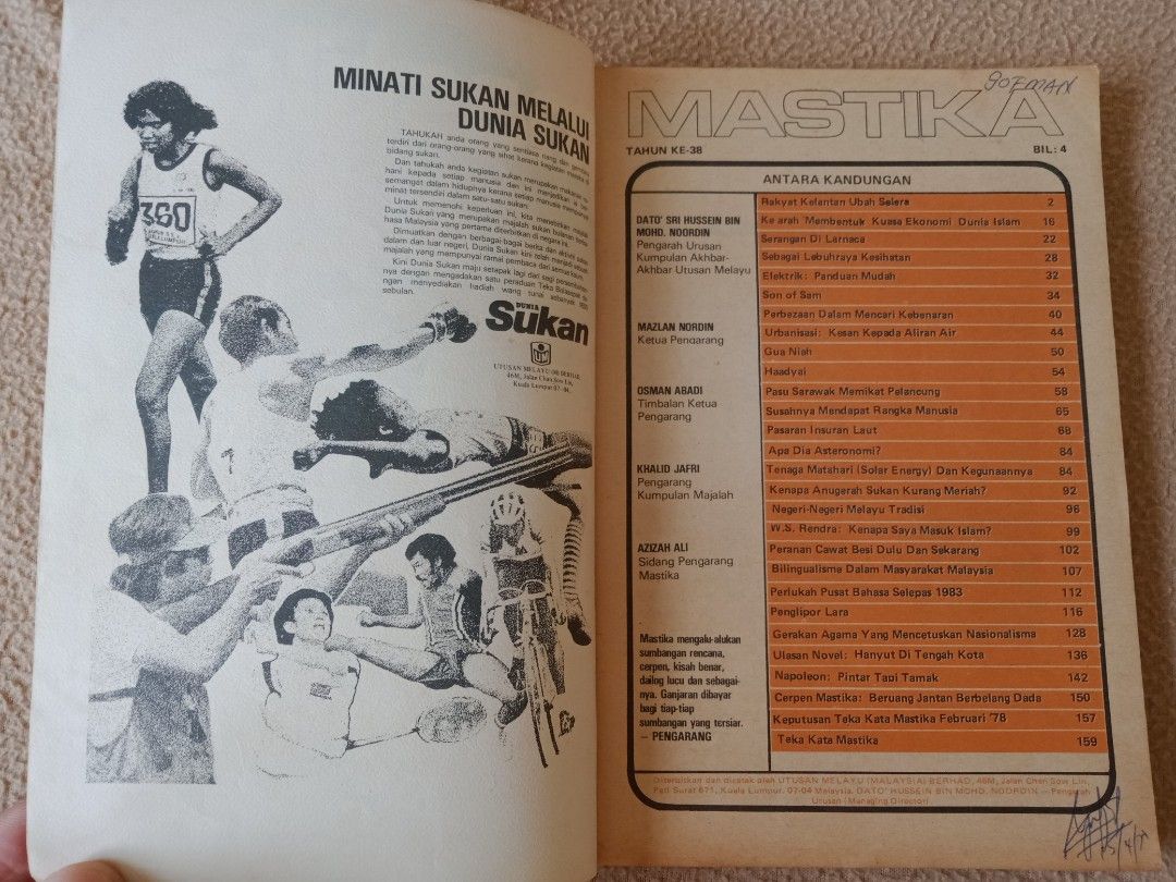 Majalah Mastika April 1978, Hobbies & Toys, Books & Magazines ...