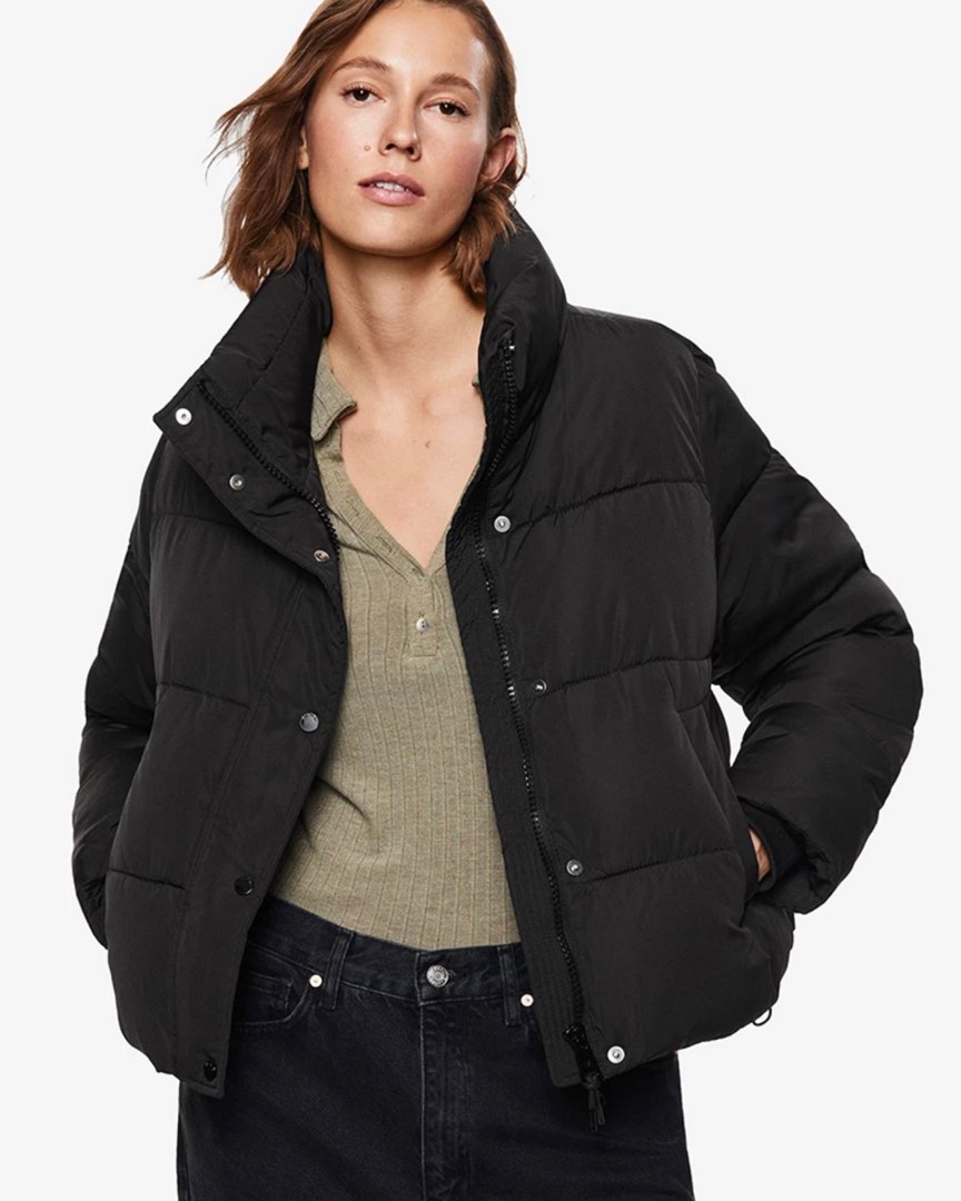 Mango Puffer Jacket on Carousell