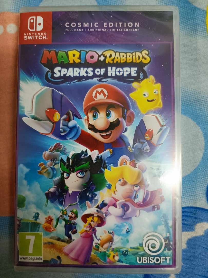 Mario Rabbis Spark of Hope cosmic edition, Video Gaming, Video Games ...