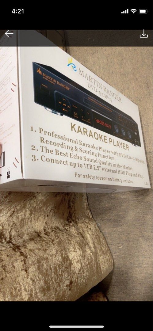 40 sets Martin roland/martin ranger Karaoke DVD player dvd950, Audio ...