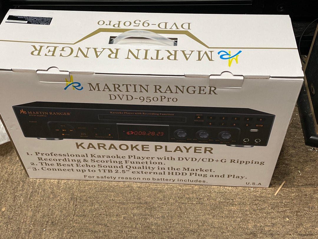 40 sets Martin roland/martin ranger Karaoke DVD player dvd950, Audio ...