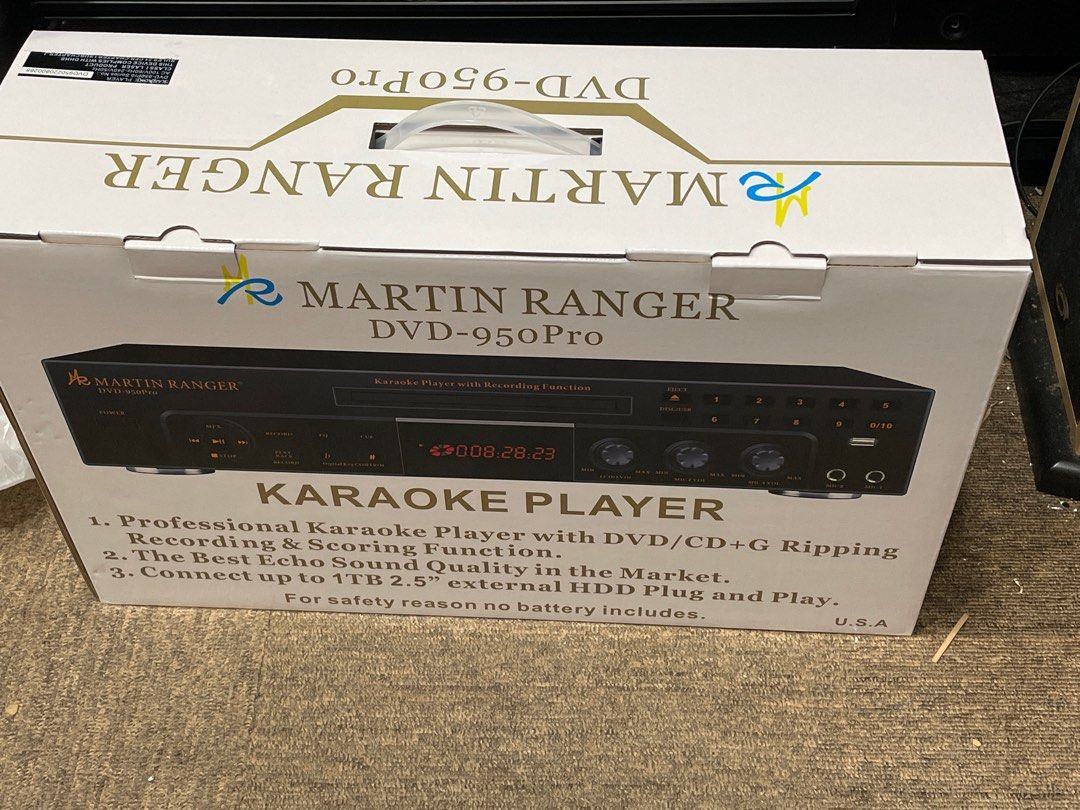 40 sets Martin roland/martin ranger Karaoke DVD player dvd950, Audio ...