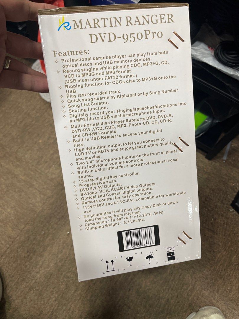 40 sets Martin roland/martin ranger Karaoke DVD player dvd950, Audio ...