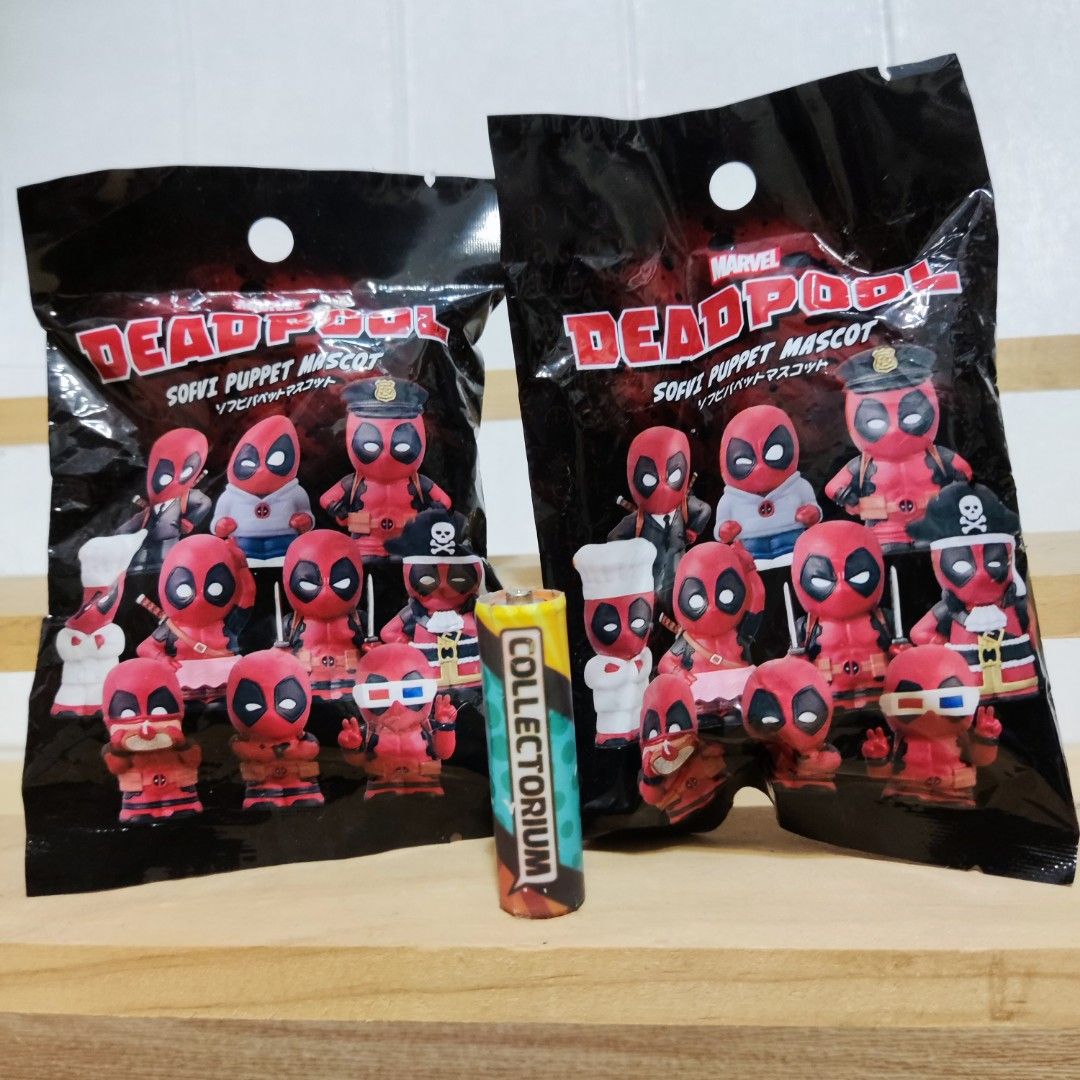 Marvel Deadpool Finger Puppet Mascot Figures, Hobbies & Toys, Toys ...