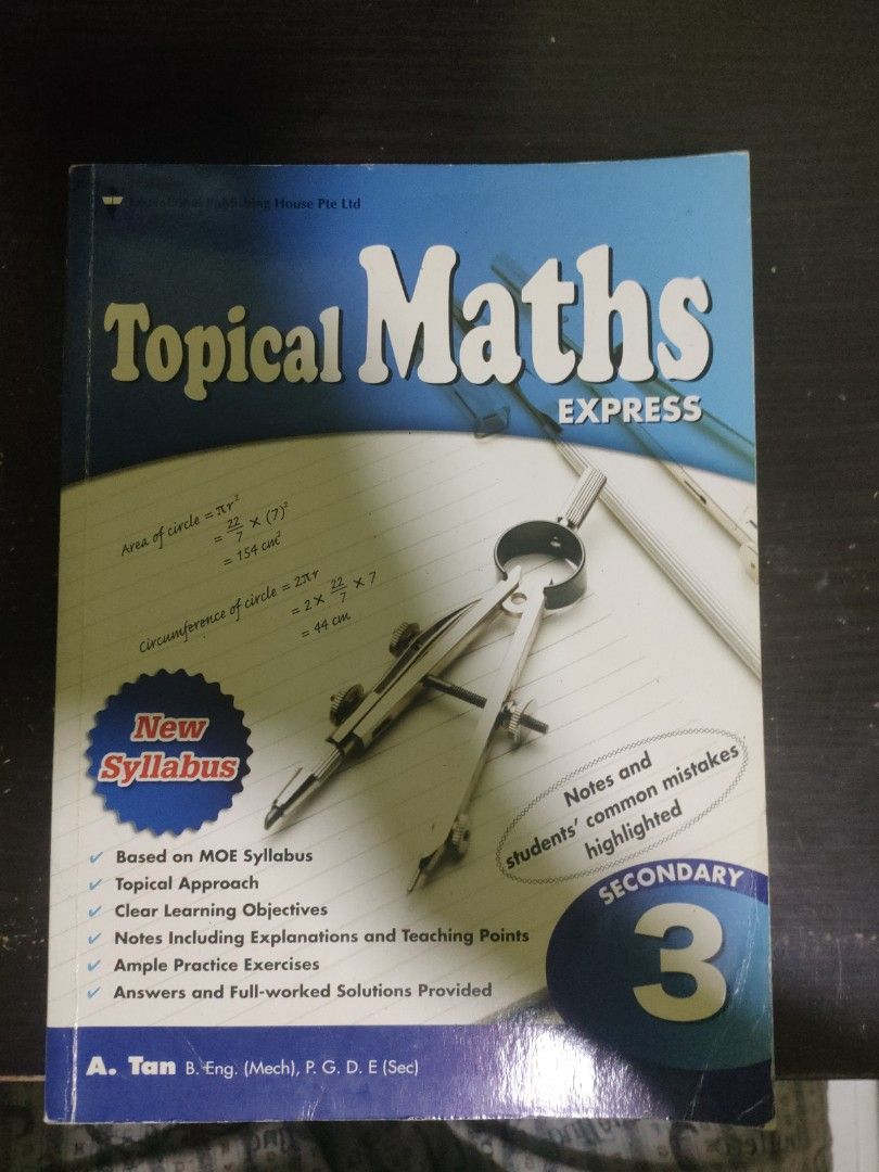 Maths sec 3 assessment book, Hobbies & Toys, Books & Magazines ...