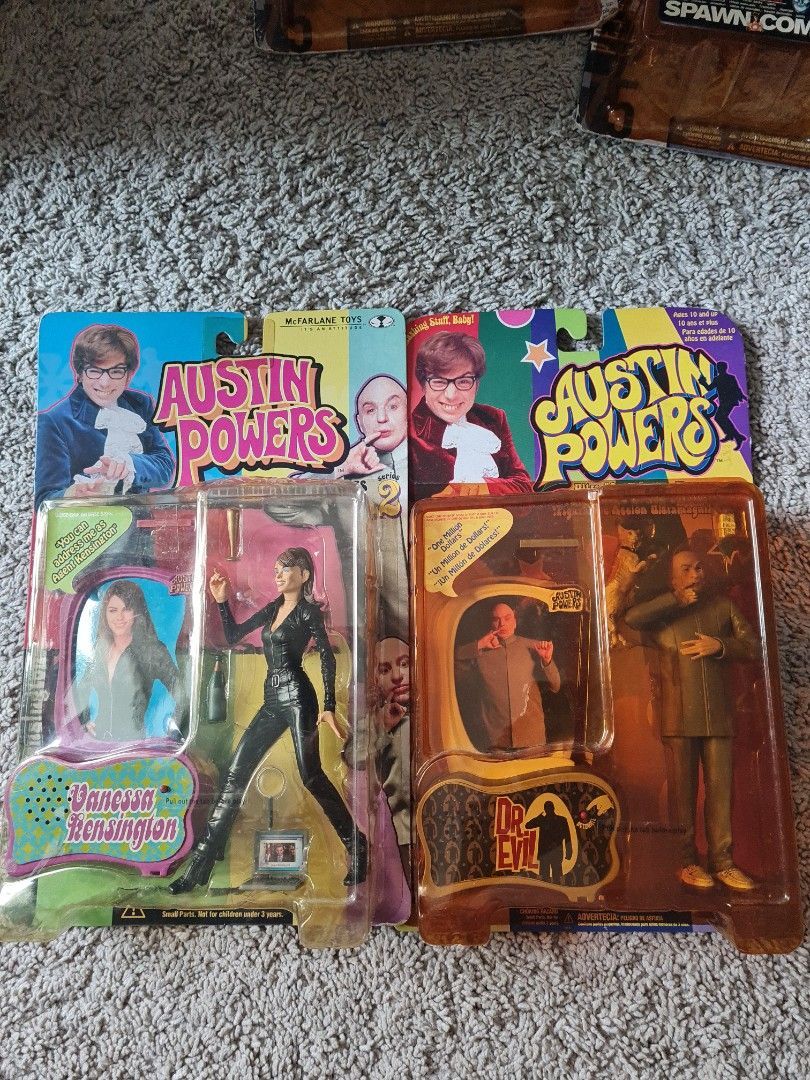McFarlane Austin Powers action figures., Hobbies & Toys, Toys & Games ...