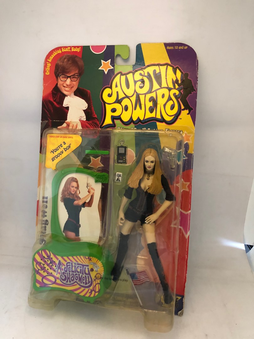 Mcfarlane Austin Powers Felicity Shagwell, Hobbies & Toys, Toys & Games ...