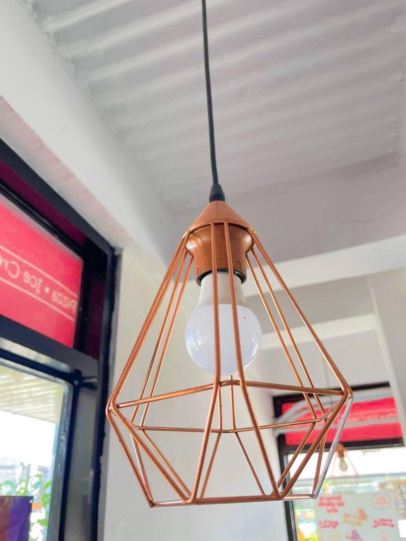Minimalist Rose Gold Drop light on Carousell