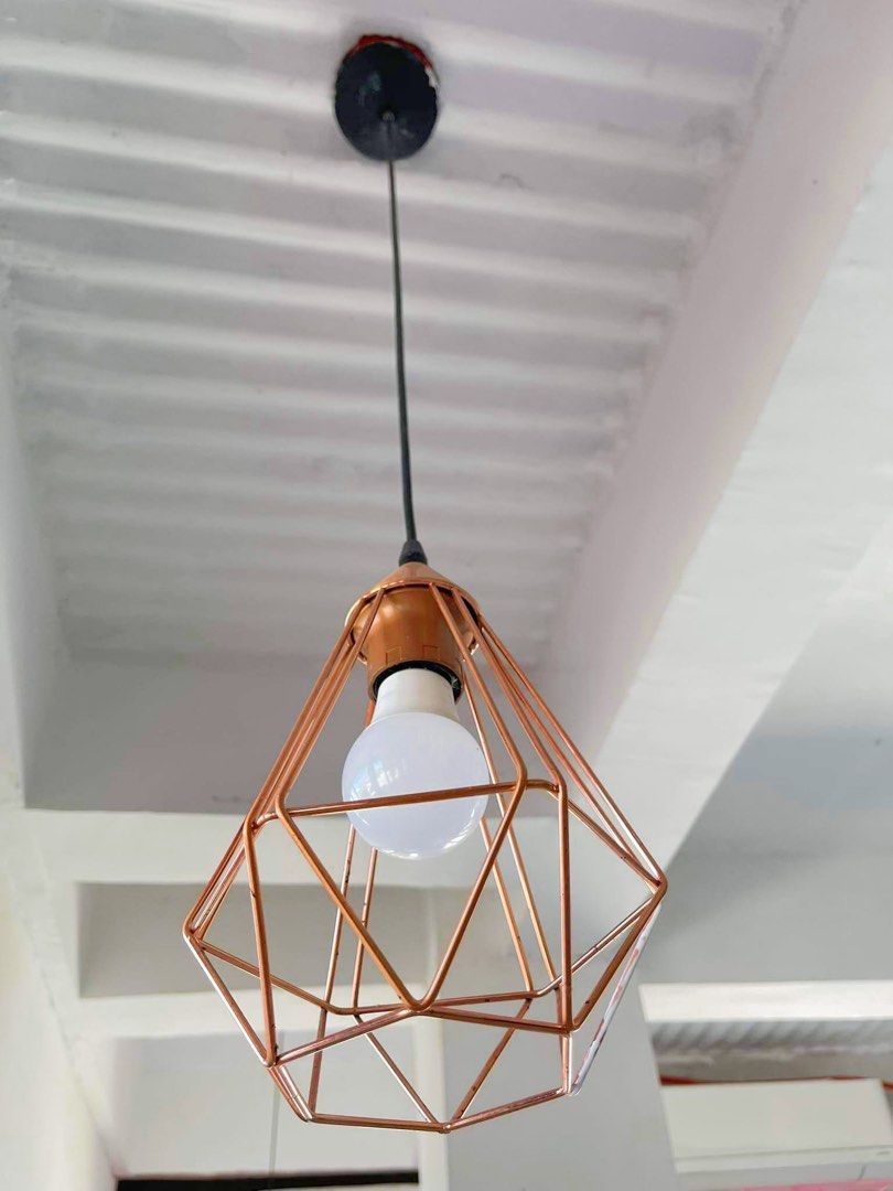Minimalist Rose Gold Drop light on Carousell