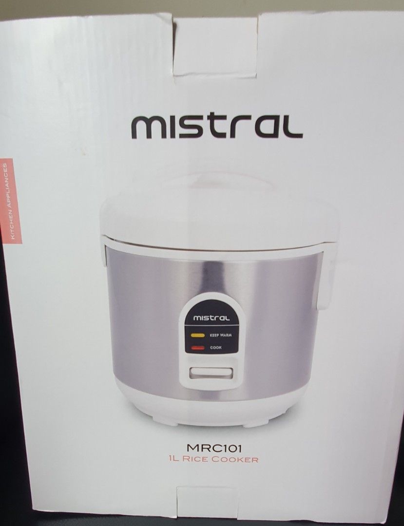 Mistral Rice Cooker (MCR101), TV & Home Appliances, Kitchen Appliances ...