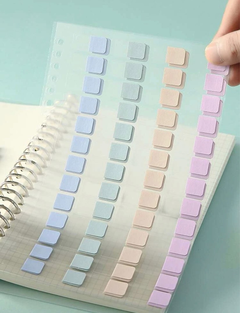 mixed colour sticker tabs, Hobbies & Toys, Stationery & Craft ...