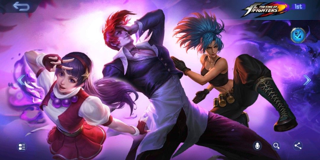 MLBB account featuring King of Fighter, Video Gaming, Video Games ...