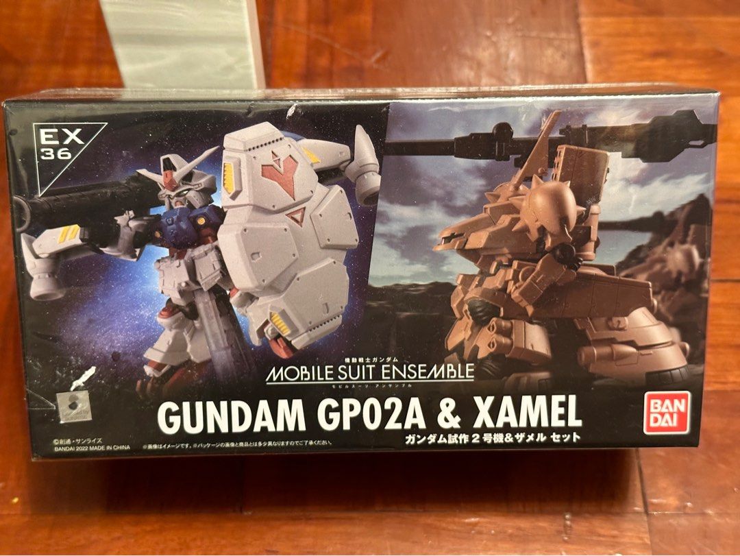 Mobile suit ensemble gundam GP02A & XAMEL EX36, 興趣及遊戲, 玩具 & 遊戲類 - Carousell