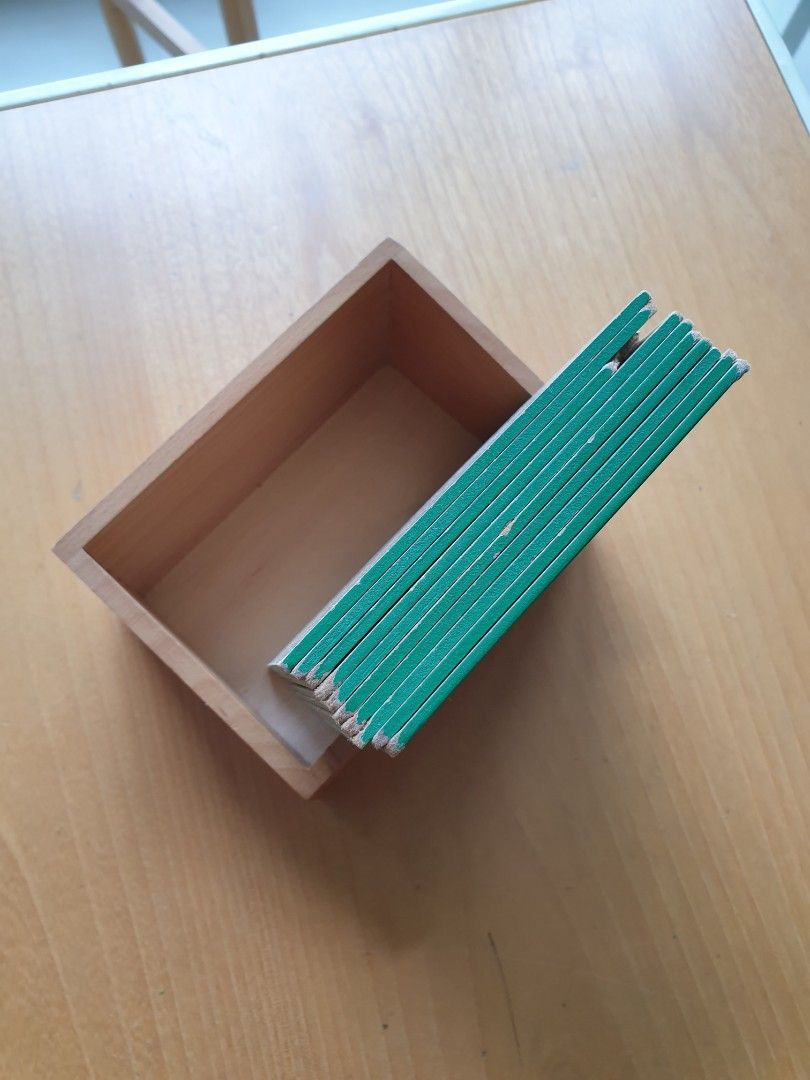 Montessori sand paper numeral or number set, Hobbies & Toys, Stationery ...