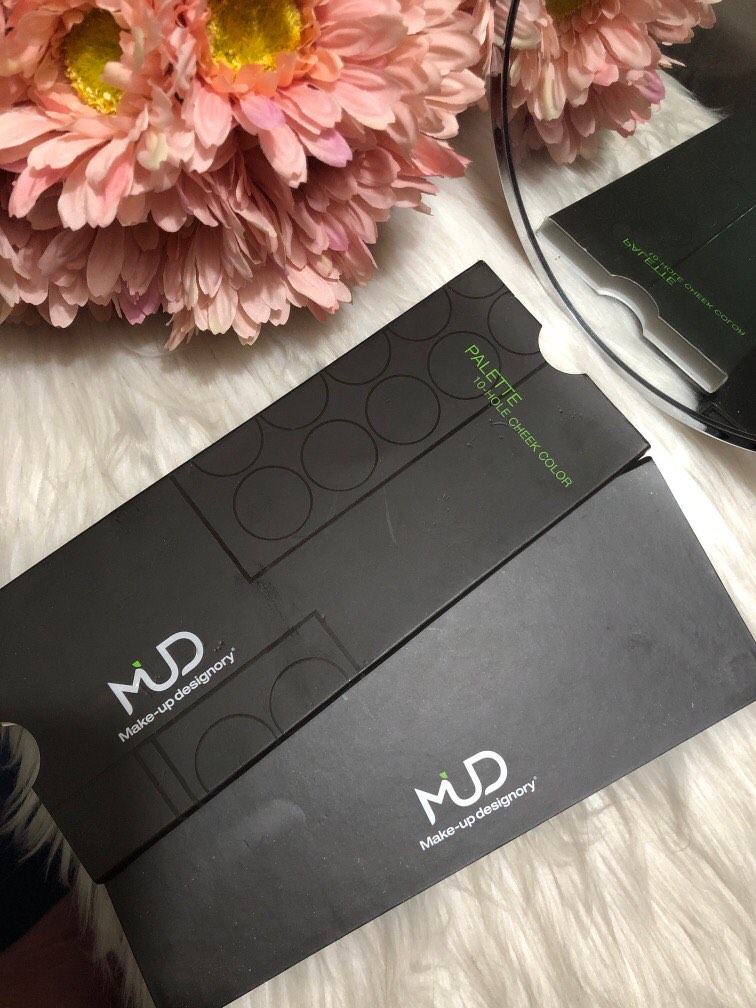 MUD make-up designory 10-hole empty palettes on Carousell