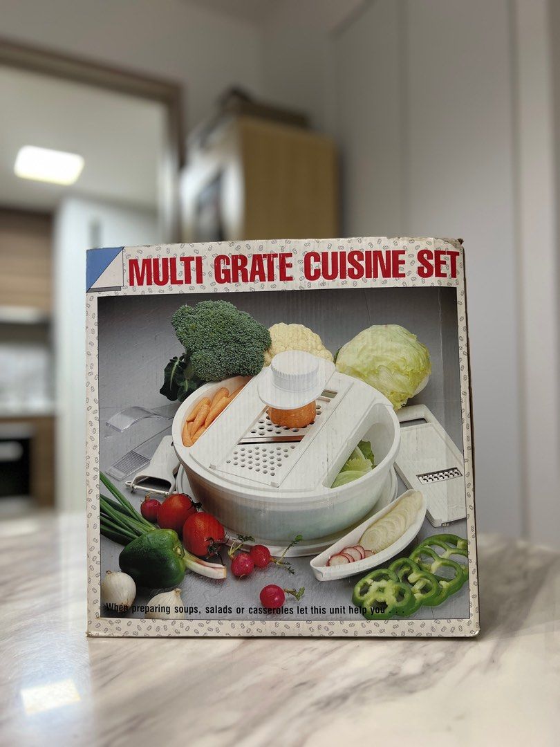 Multi Grate Cuisine Set, TV & Home Appliances, Kitchen Appliances ...