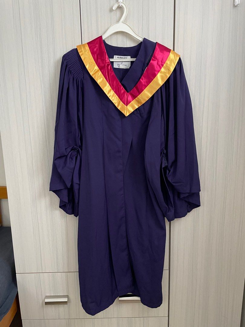 Nanyang Poly (NYP) Graduation Gown, Men's Fashion, Tops & Sets, Formal ...