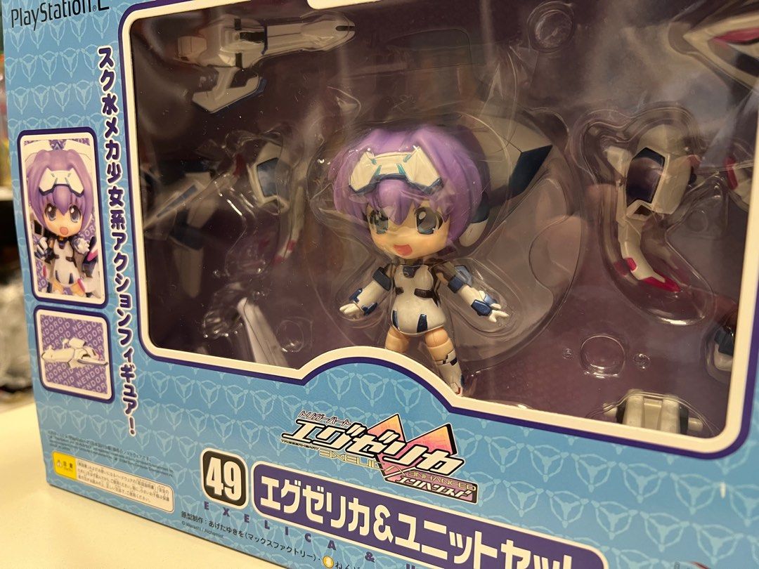 Rare Nendoroid 49 Exelica and Unitset limited edition, Hobbies & Toys ...