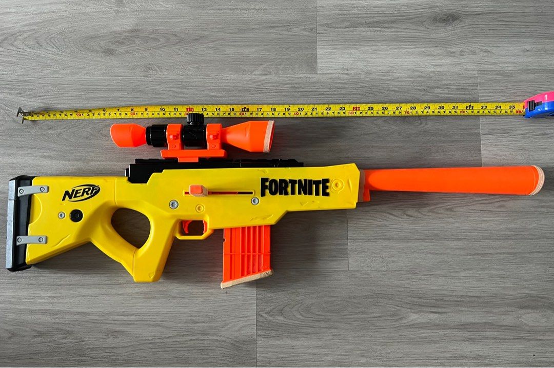 Nerf Fortnite giant rifle, Hobbies & Toys, Toys & Games on Carousell